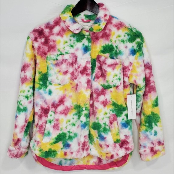 Treasure & Bond | Jackets & Coats | Treasure Bond Girls Tie Dye Fleece ...